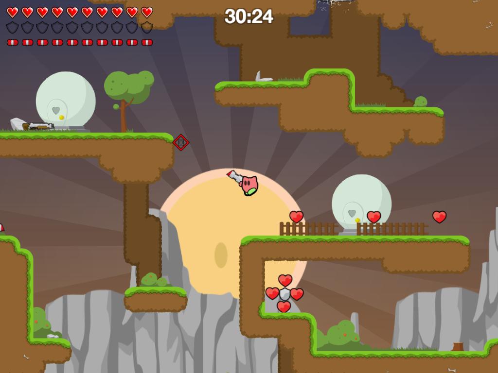 TeeWorlds Free Multiplayer Online Games
